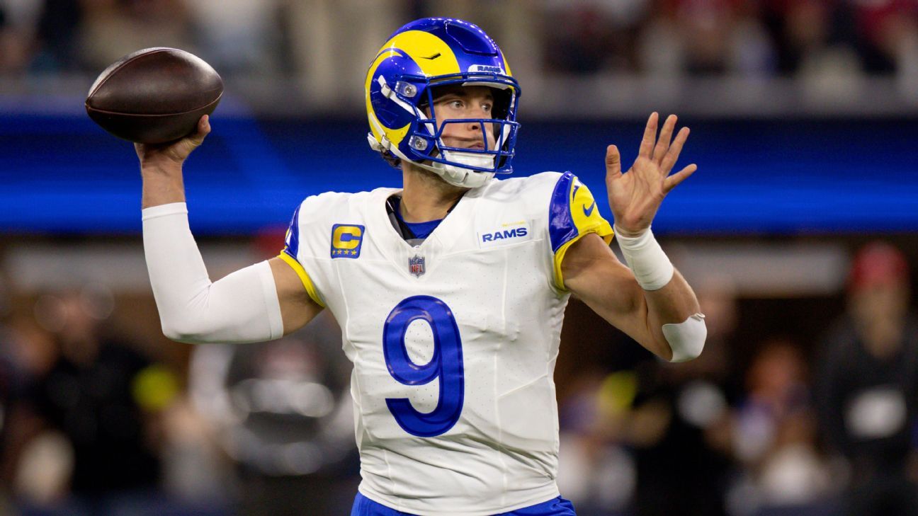 Stafford ultrapassa Mahomes na atualização de classificações da semana ...